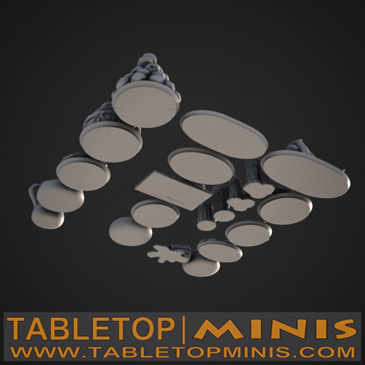3D Printable Banquet Food by TableTopMinis
