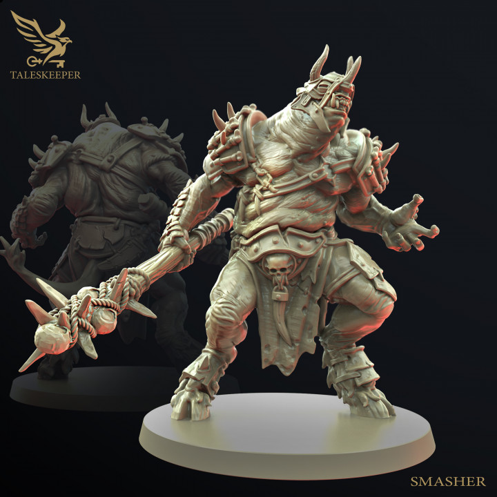 3D Printable Beastman Brutes Bundle by Tales Keeper