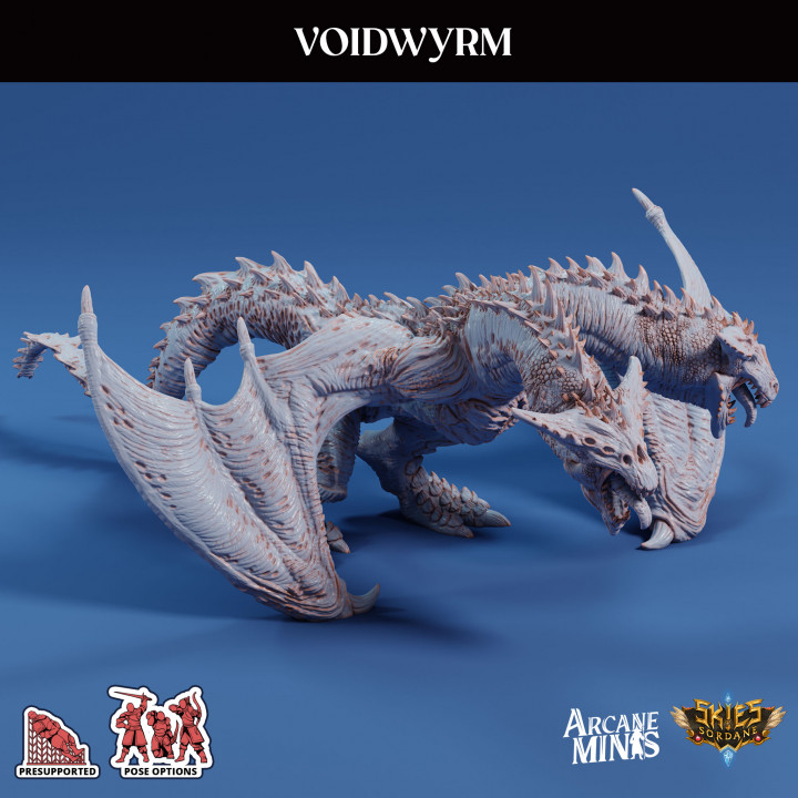 3D Printable Voidwyrm by Sordane Publishing