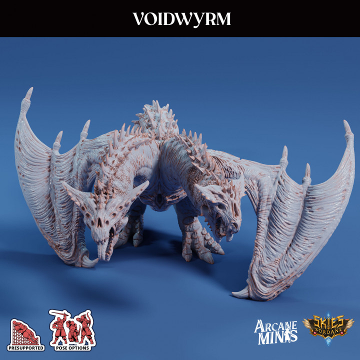 3D Printable Voidwyrm by Sordane Publishing