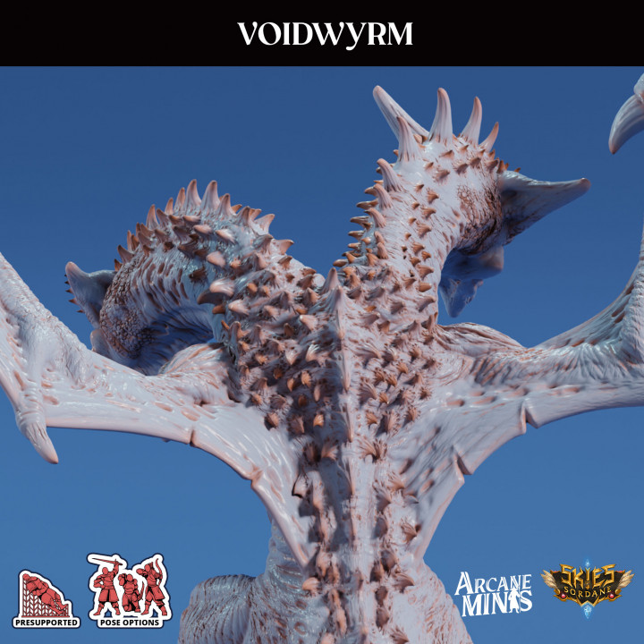 3D Printable Voidwyrm by Sordane Publishing