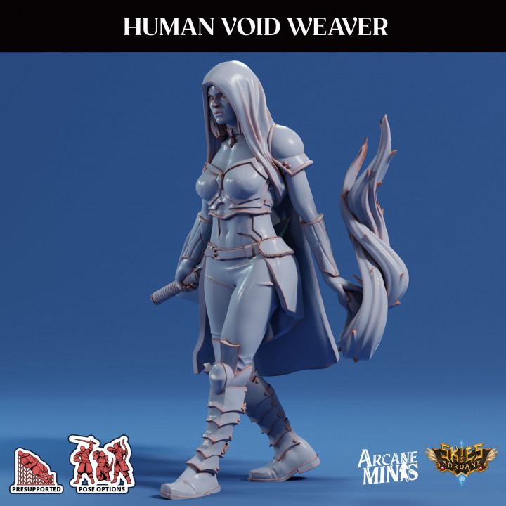 3D Printable Human Void Weaver by Sordane Publishing
