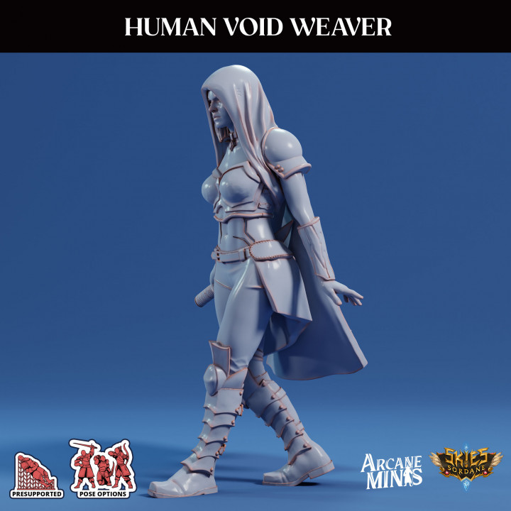 3D Printable Human Void Weaver by Sordane Publishing