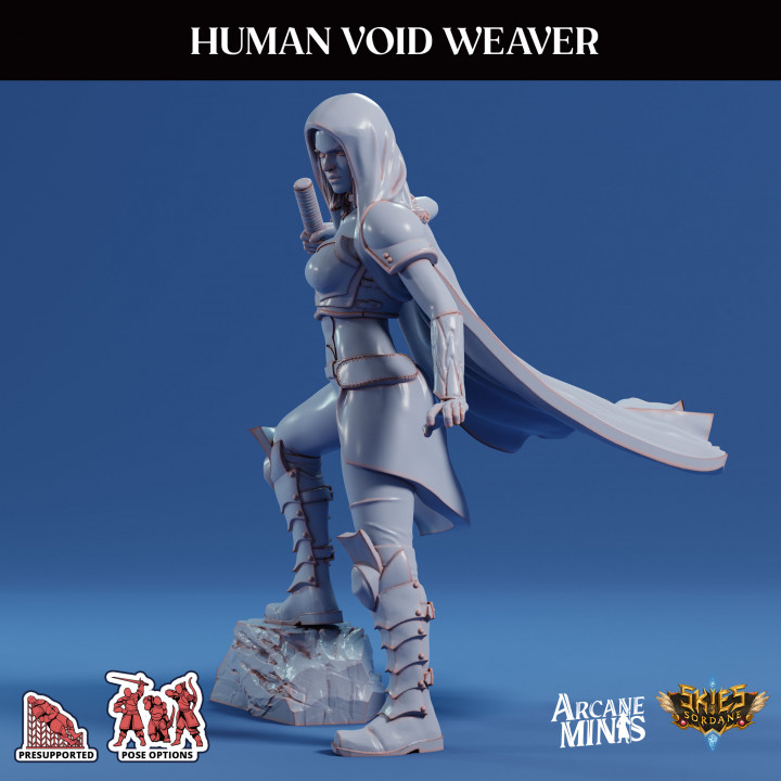 3D Printable Human Void Weaver by Sordane Publishing