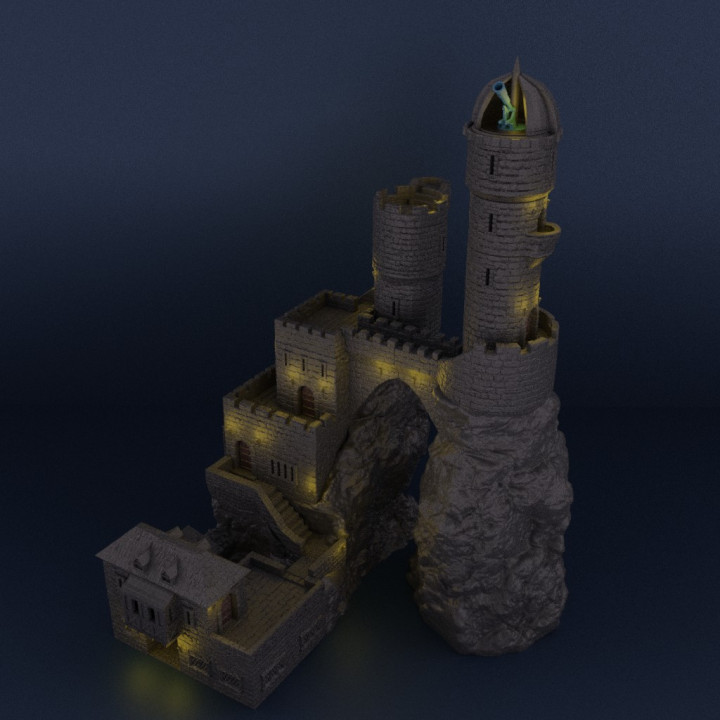 3D Printable Medieval Observatory - Tabletop Terrain - 28 MM by ...