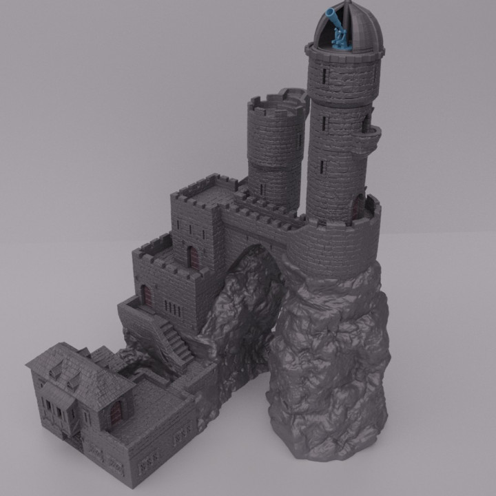 3D Printable Medieval Observatory - Tabletop Terrain - 28 MM by ...