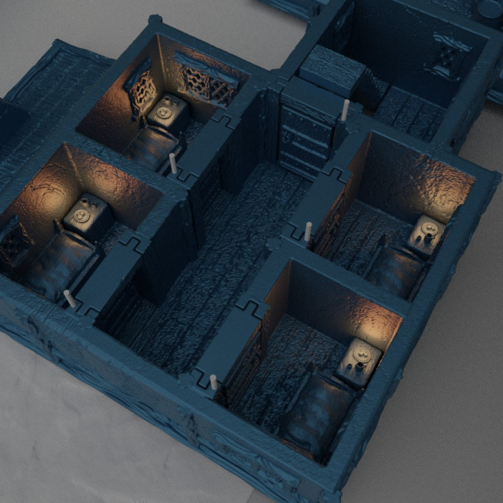 3D Printable Old Forest Inn - Tabletop Terrain - 28 MM by MiniatureLand