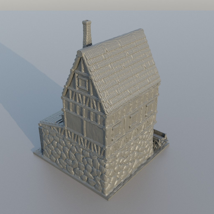 3D Printable Carpenter House - Tabletop Terrain - 28 MM by MiniatureLand