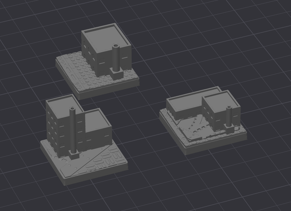 3D Printable Mini Tactics Wars - a tactical boardgame by Florian Azar