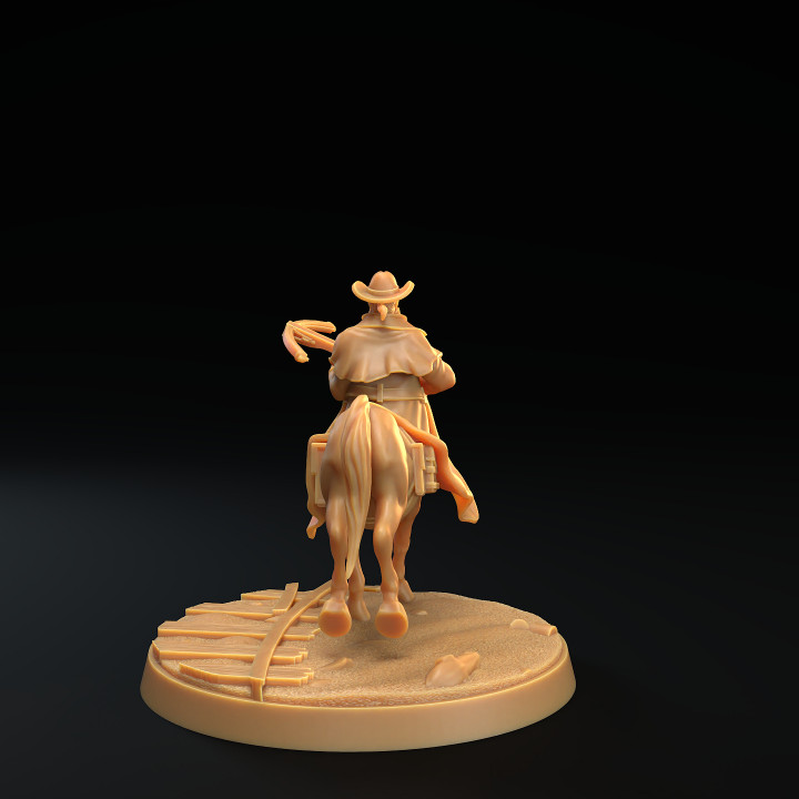 3D Printable Centaur Cowboys by The Dragon Trappers Lodge