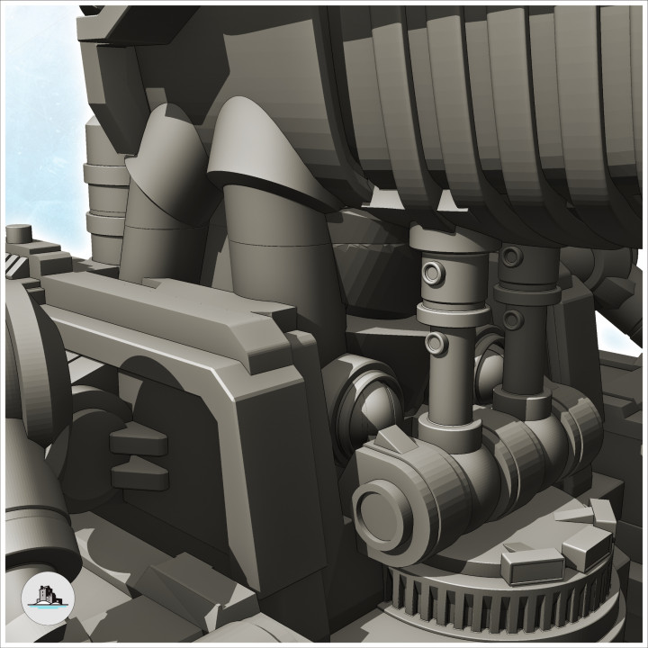 3D Printable Xyysus combat robot (31) - Future Sci-Fi SF Post ...