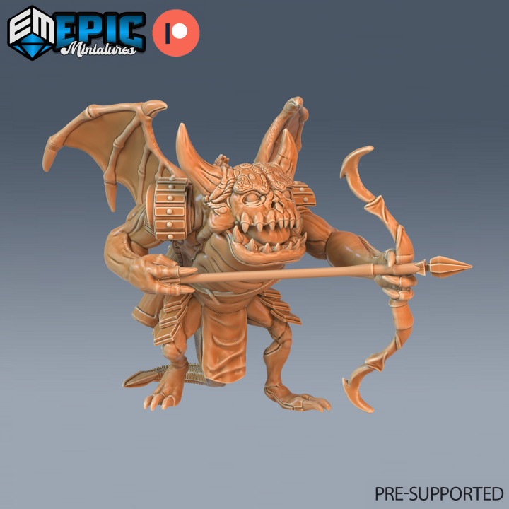 3D Printable Devil Warlord & Hell Spawn Set / Hell General & Demon ...