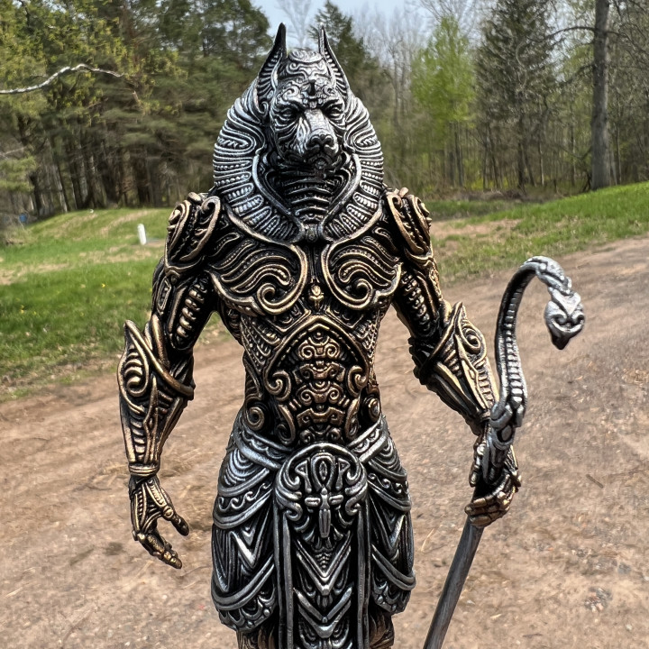 3D Printable Anubis by Zane Rogers
