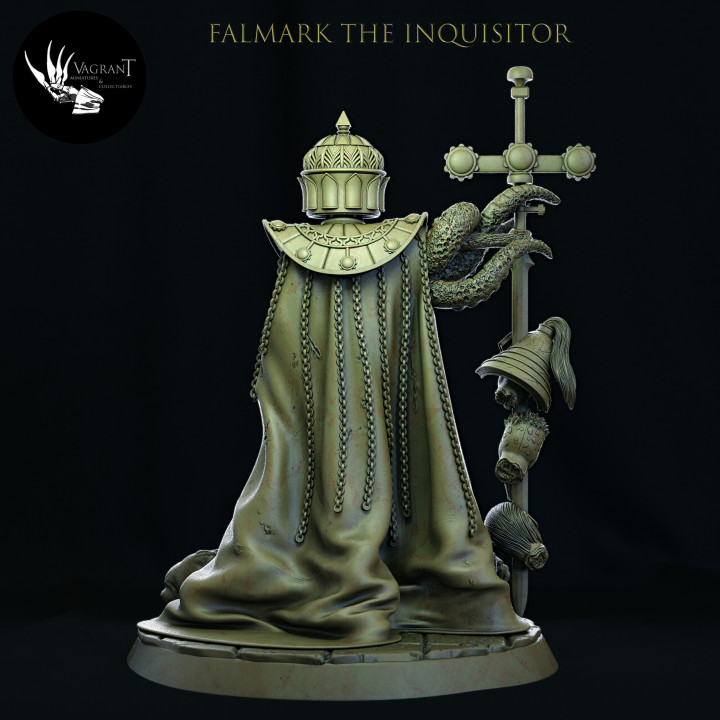 3D Printable Falmark The Black by Vagrant Miniatures
