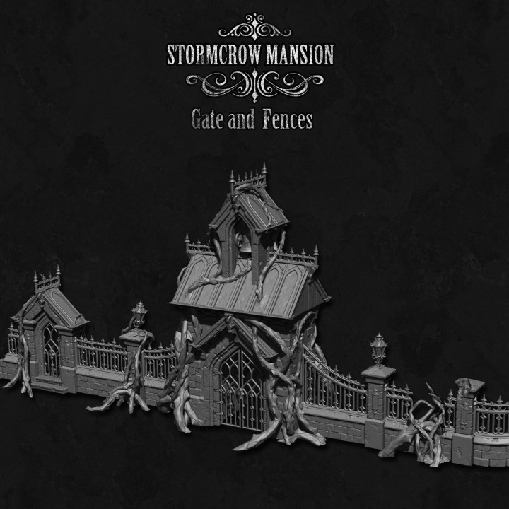 3D Printable Stormcrow Cemetery Bundle by Stormcrow Scenery