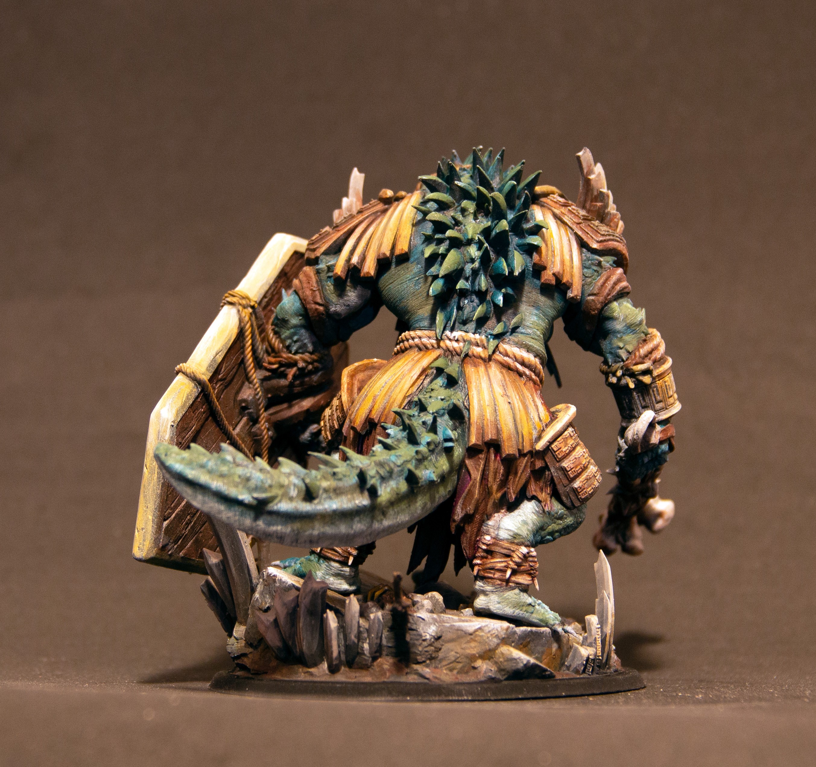 3D Printable Lizardmen Steelscale by Rescale Miniatures