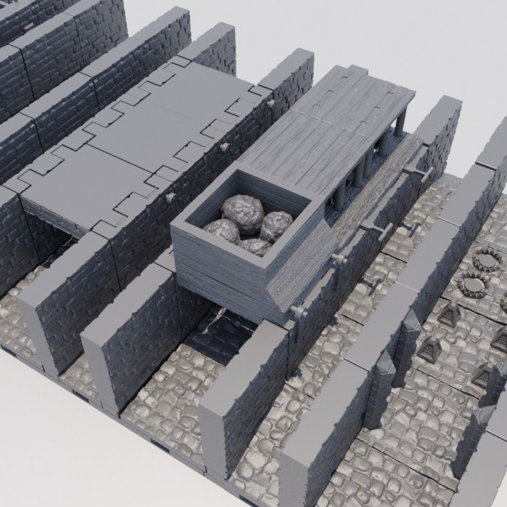 3D Printable Dungeon Traps Pack - Tabletop Terrain - 28 MM by MiniatureLand