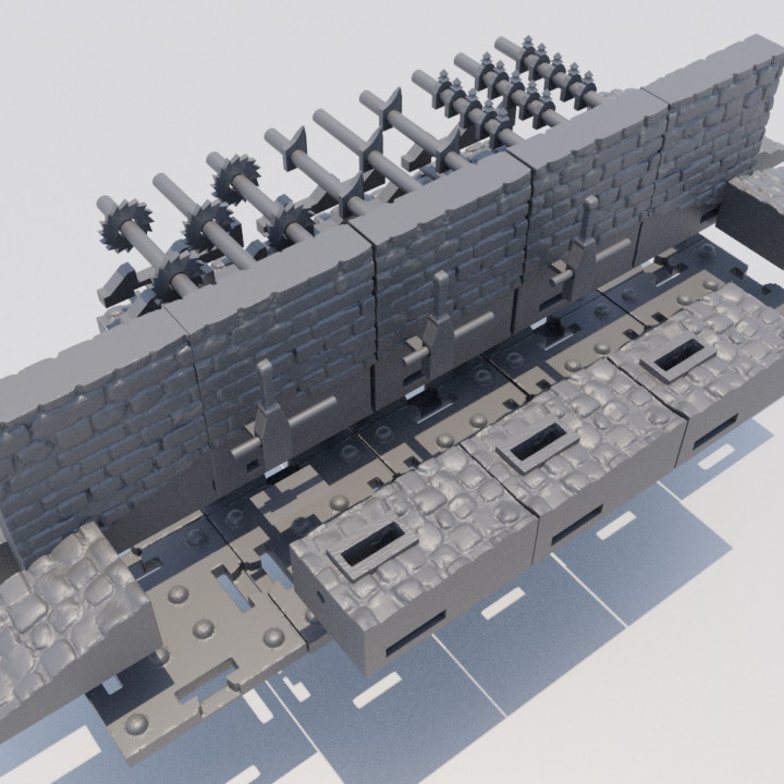 3D Printable Dungeon Traps Pack - Tabletop Terrain - 28 MM by MiniatureLand