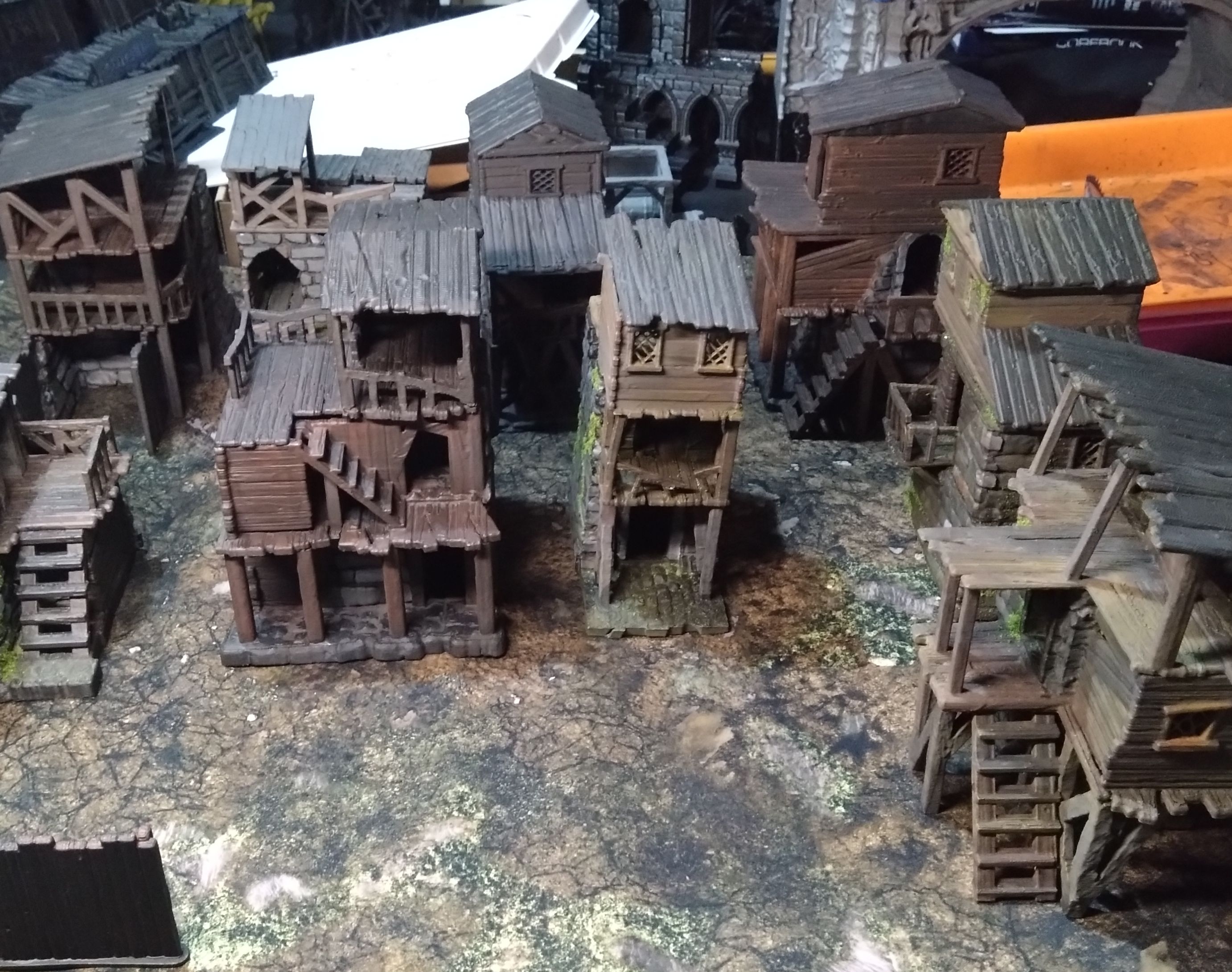3D Printable Modular Slum District - Tabletop Terrain - 28 MM by ...