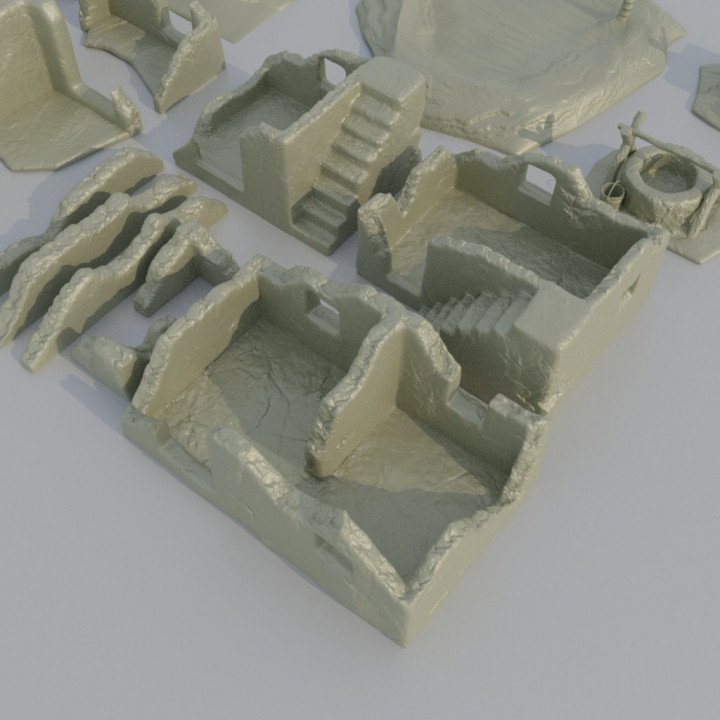 3D Printable Desert Environment Pack - Tabletop Terrain - 28 MM by ...