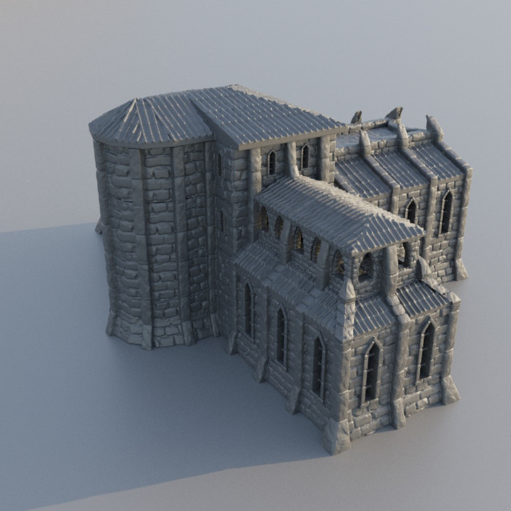 3D Printable Grand Library - Tabletop Terrain - 28 MM by MiniatureLand