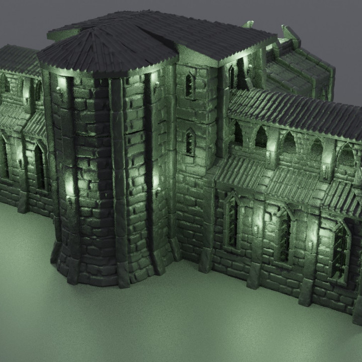 3D Printable Grand Library - Tabletop Terrain - 28 MM by MiniatureLand