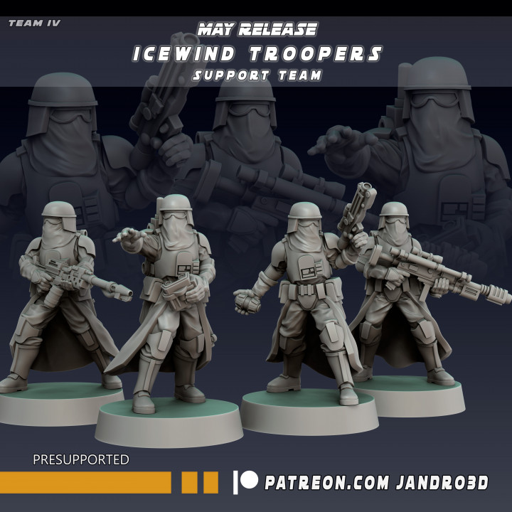 3D Printable Icewind - Snow Operations Team by Jandro Marquez