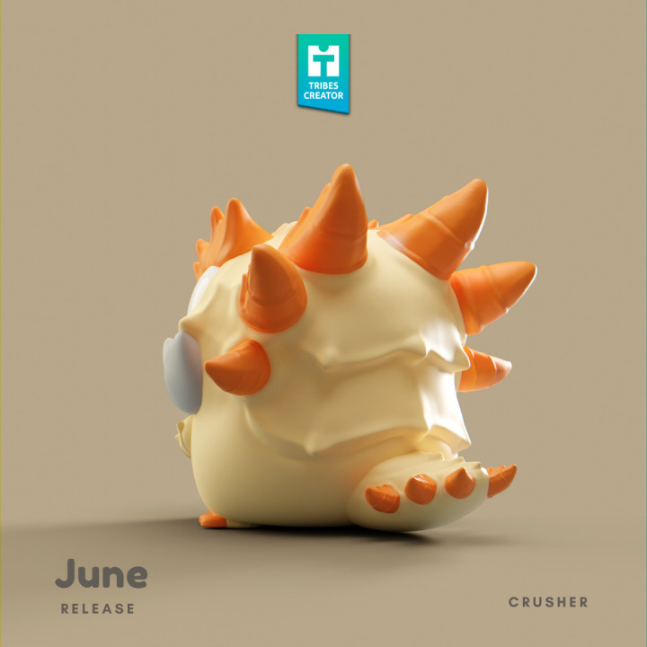 3D Printable Chubbii Grumpii - June 2023 Release by Grumpii