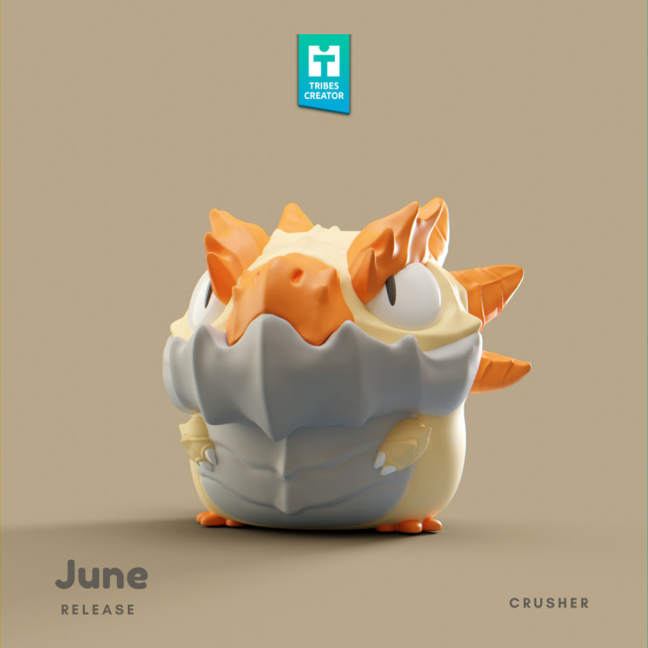 3D Printable Chubbii Grumpii - June 2023 Release by Grumpii