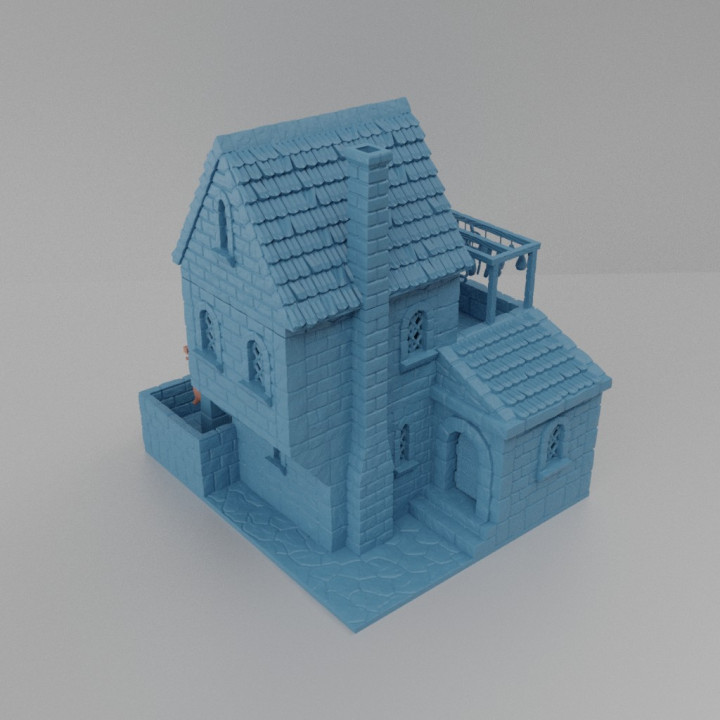 3D Printable Medieval Butcher House - Tabletop Terrain - 28 MM by ...