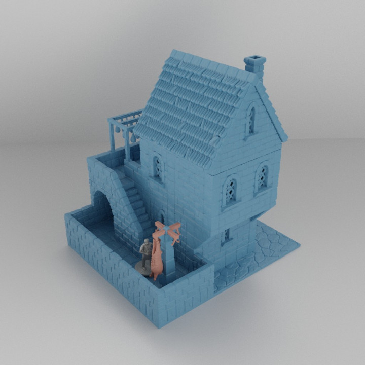 3D Printable Medieval Butcher House - Tabletop Terrain - 28 MM by ...