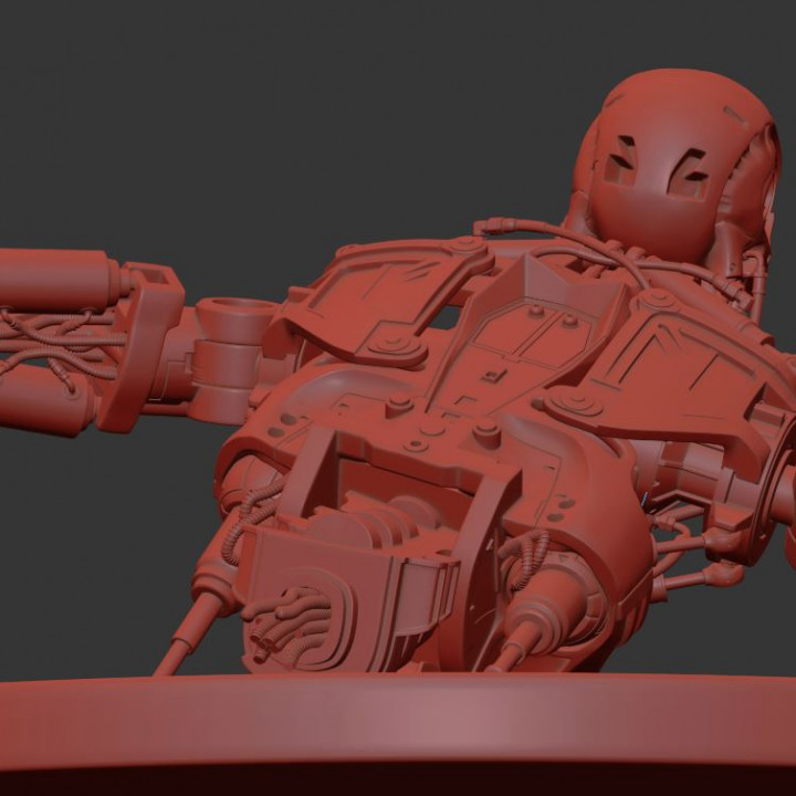 3D Printable Cyborg V5 by SKYNET