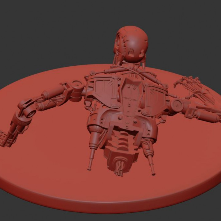 3D Printable Cyborg V5 by SKYNET