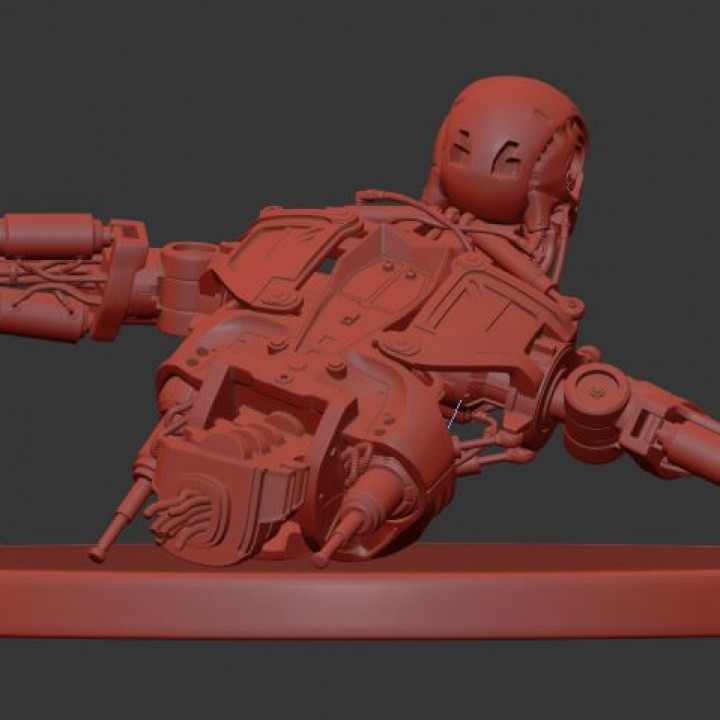 3D Printable Cyborg V5 by SKYNET