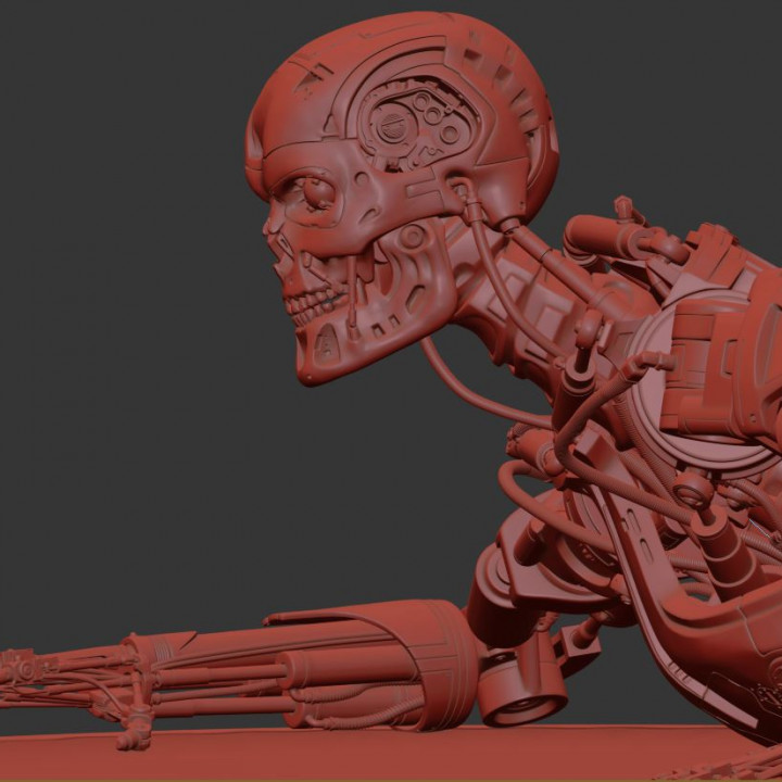 3D Printable Cyborg V5 by SKYNET