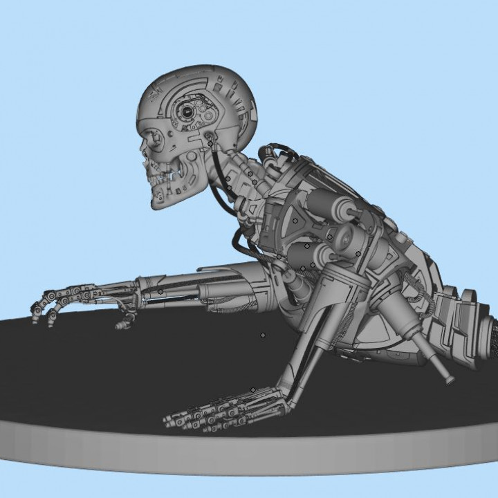 3D Printable Cyborg V5 by SKYNET