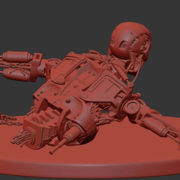 3D Printable Cyborg V5 by SKYNET
