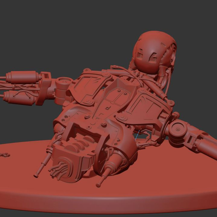 3D Printable Cyborg V5 by SKYNET