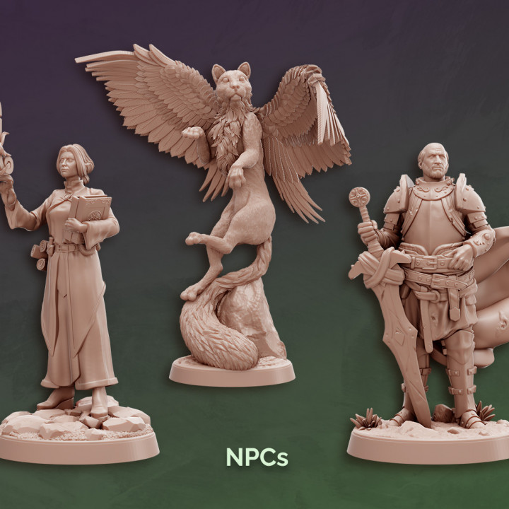 3D Printable Lancastria - Full Pack by Artificers_Mini