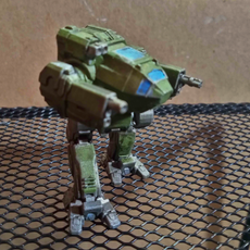 3D Printable MDG-2A and MDG-1A Rakshasa for Battletech by Matt Mason