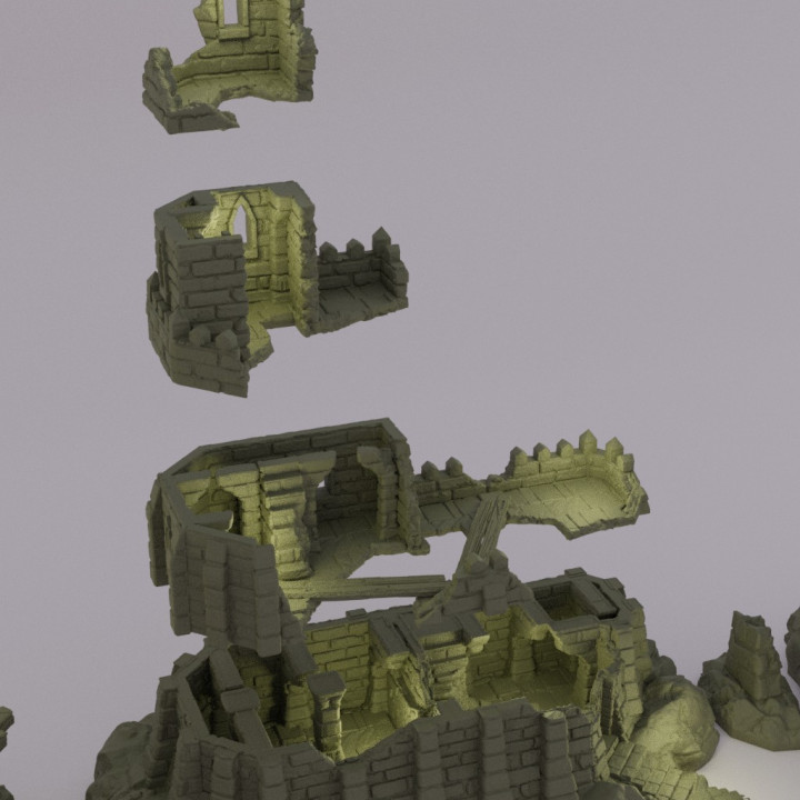 3D Printable Small Desert Outpost - Tabletop Terrain - 28 MM by ...