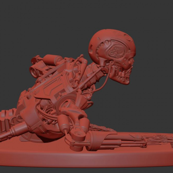 3D Printable Cyborg V5 High Detal by SKYNET