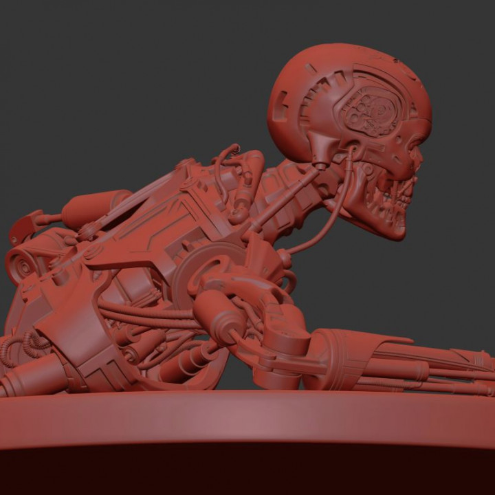 3D Printable Cyborg V5 High Detal by SKYNET