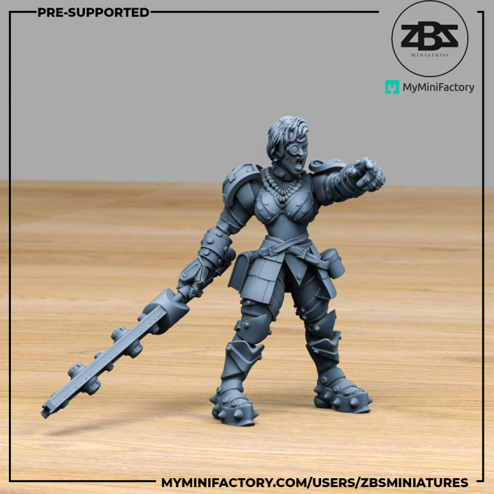 3D Printable Adepts of Asmodeus. Rippers. by ZBSminiatures
