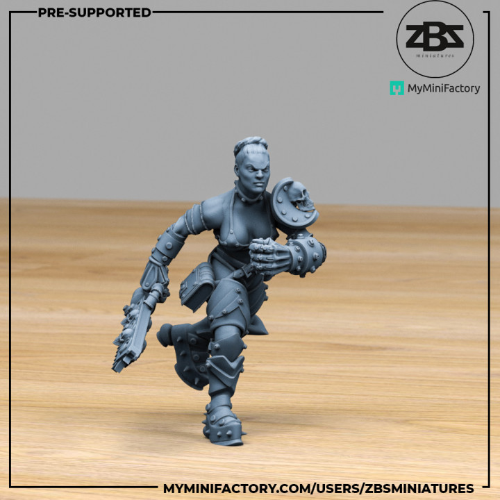 3D Printable Adepts of Asmodeus. Rippers. by ZBSminiatures