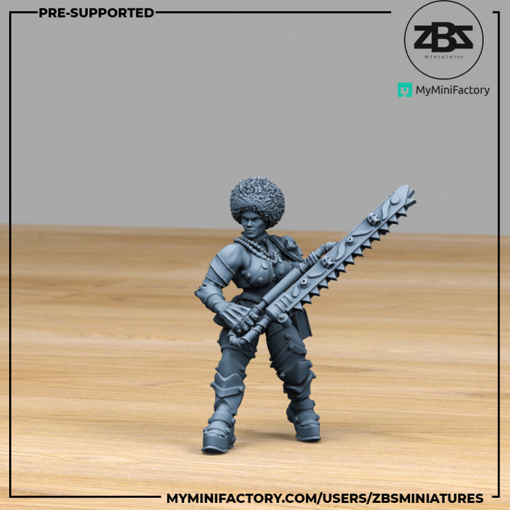 3D Printable Adepts of Asmodeus. Rippers. by ZBSminiatures