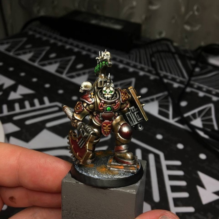 3D Print of Evil space dwarfs by RatMan Forge