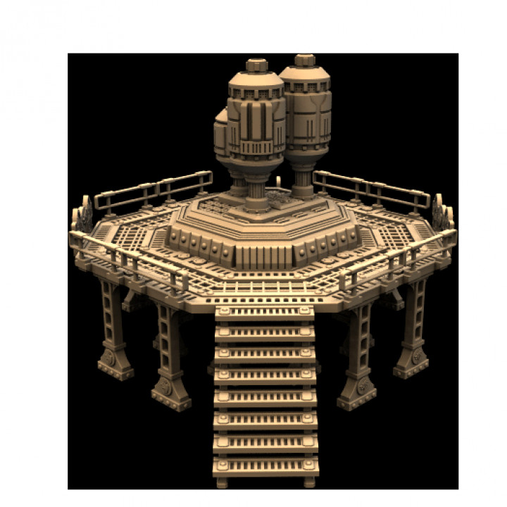 3D Printable Evil Beyond Space part 2 - Space Gothic terrain for ...