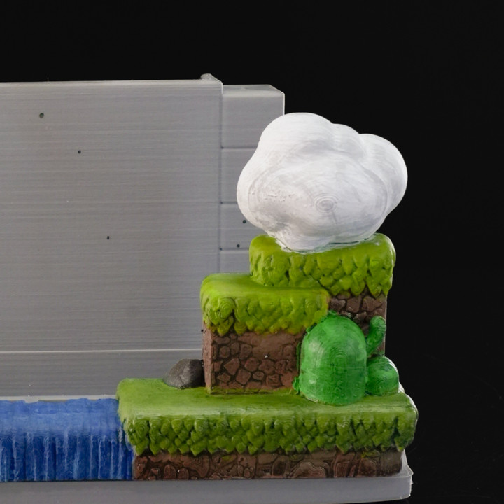 3D Printable Arcade Console Holder by Stlflix