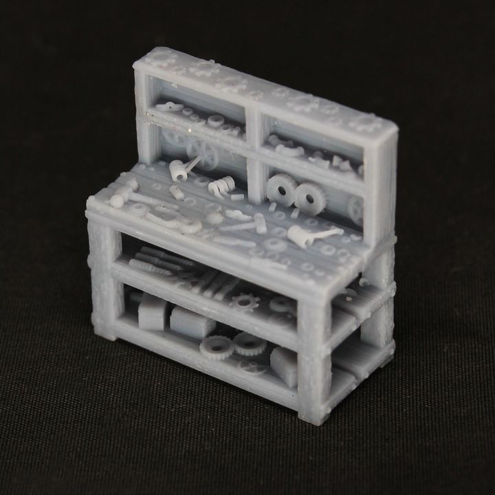 3D Printable Tinkerers Table/Bench by Krakulu